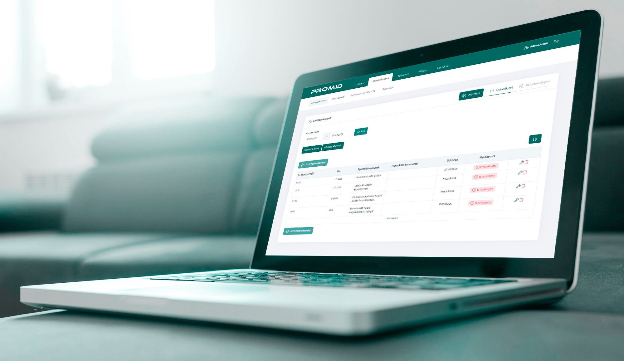 Promid-työajanseuranta joustavaan ja läpinäkyvään työajanhallintaan - CERTEGO